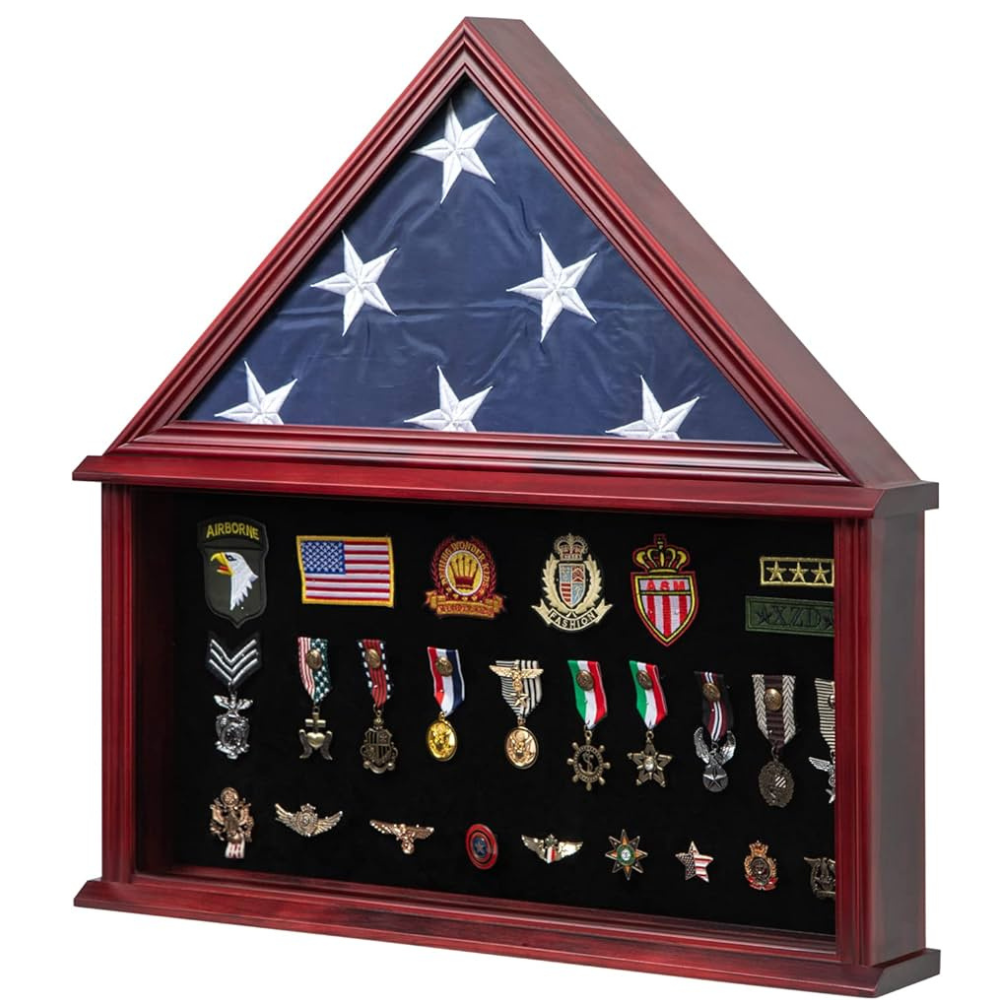 Military Shadow Box – Bags of Flags