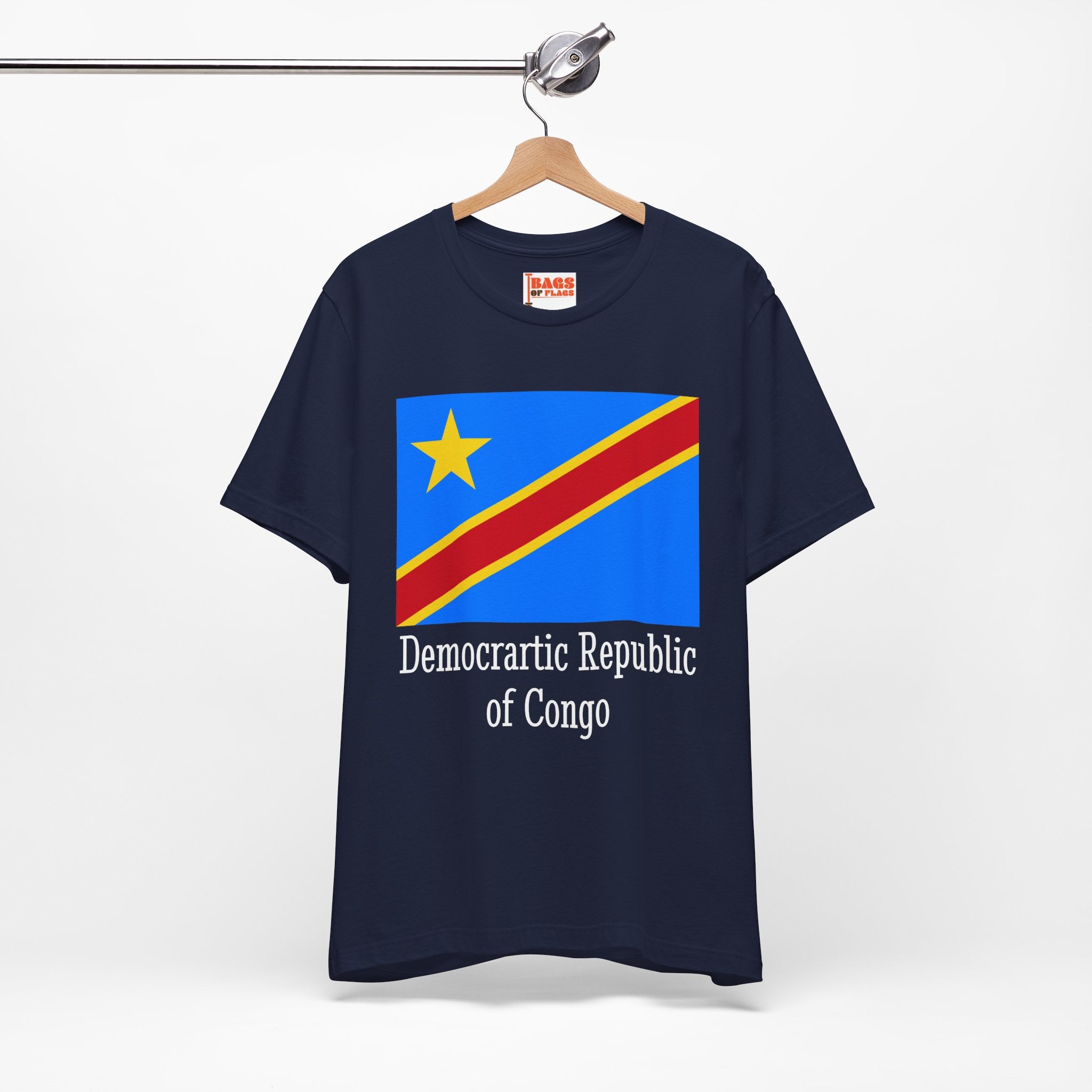 Democratic Republic of Congo T-shirts | Bags of Flags