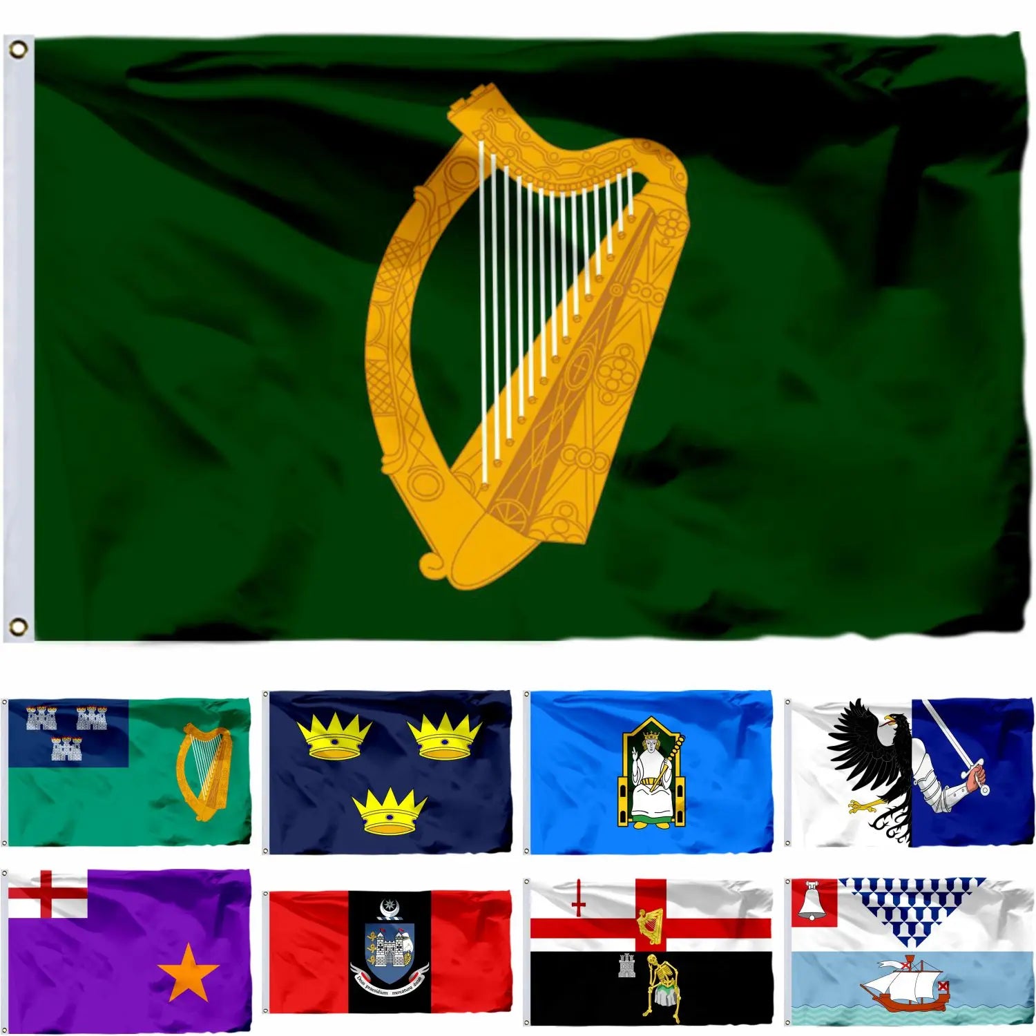 Ireland Provincial and City Flags – Bags of Flags