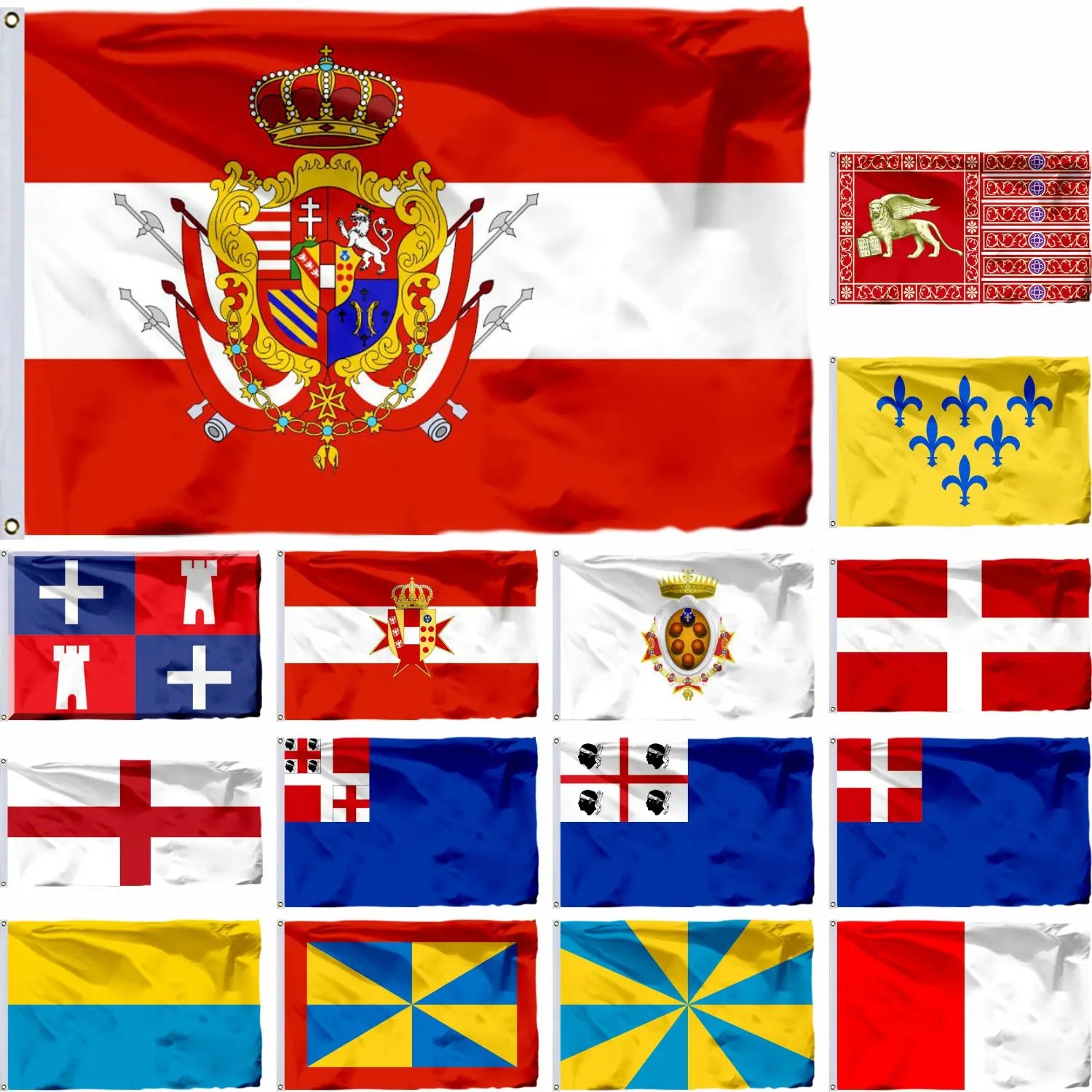Italian and Sardinian Historical Flags – Bags of Flags